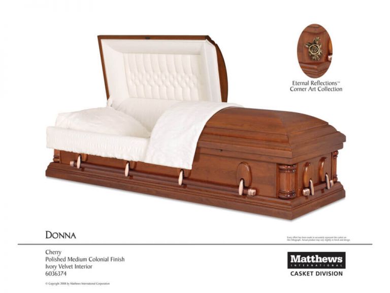 Solid Cherry Wood Caskets | Joseph A. Lucchese in Bronx, NY