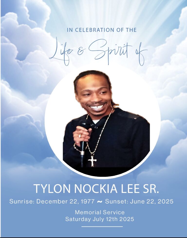 Tylon Nockia Lee, Sr. - Joseph A. Lucchese Funeral Home